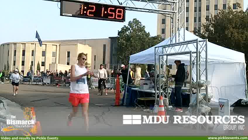 2023 The Bismarck Marathon - Half Marathon Results - Kyle Marcotte